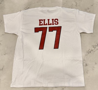Arkansas Razorbacks Bri Ellis Jersey T-Shirt #77 Size Youth Large **New ...