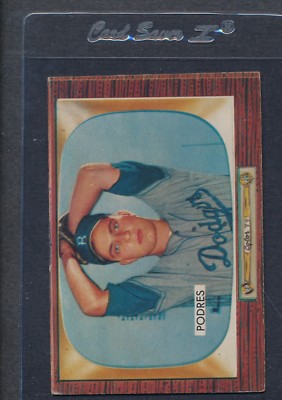 1955 Bowman #097 John Podres Dodgers VG/EX *1219 | eBay