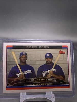 Prince Fielder Rickie Weeks 2006 Topps Baseball Card | eBay