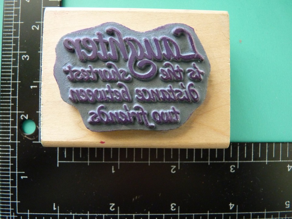 Laughter is the Shortest Distance Between Two Friends - STAMPENDOUS ...
