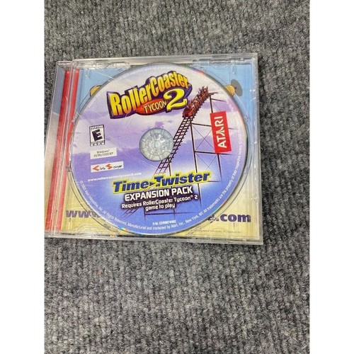 Roller Coaster Tycoon 2: Time Twister Expansion-PC CD ROM-Atari-Rated E ...