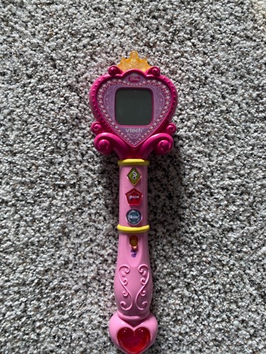 Vtech Disney Princess Pink Magic Wand Electronic Game & Interactive Toy ...