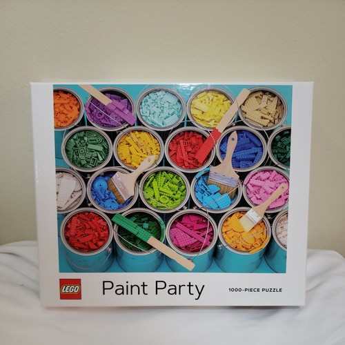 Brand New and Sealed LEGO Paint Party 1000 Piece Jigsaw Puzzle Limited ...