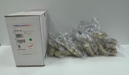 Hellermann Tyton BLANK-I, Blank Insert, Ivory (10/Bag) - LOT 42 Bags | eBay