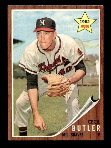 1962 Topps #239 Cecil Butler Braves EX+ *6k | eBay