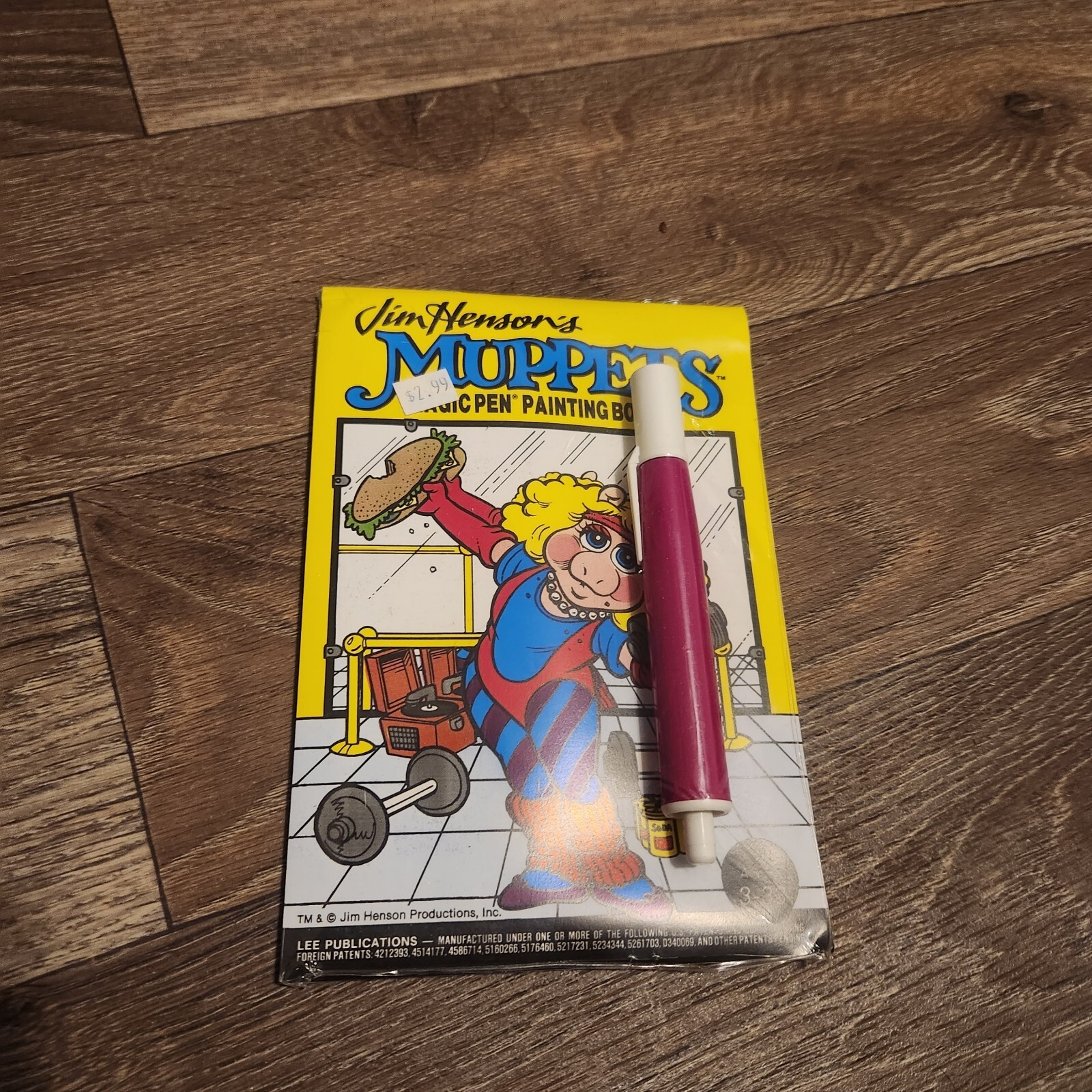 Vintage Lee Publications Muppets Workout / Miss Piggy Magic Pen ...