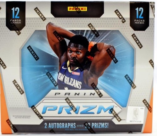2019 20 Panini Prizm Basketball HOBBY BOX Factory Sealed 12 Packs 2 ...