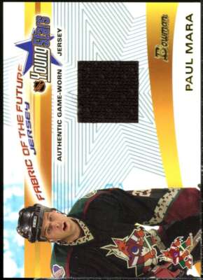 Paul Mara Card 2001-02 Bowman YoungStars Relics #JPM | eBay