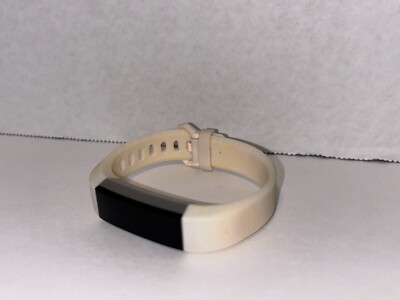 Fitbit Alta FB406 Unisex Adult Cream Silicone Bluetooth Fitness ...