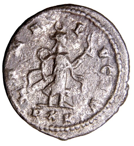 RARE Diana Asia Gallienus, Sole Reign Antoninianus SILVERED Roman Coin ...