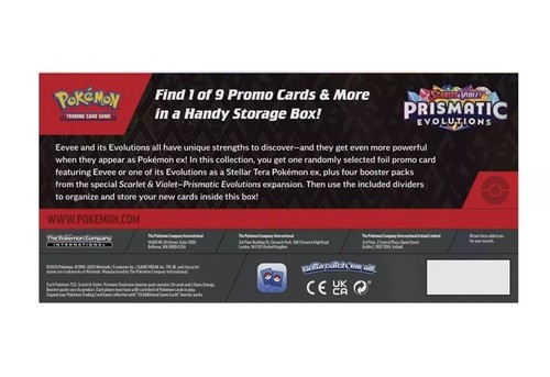 Pokémon TCG Scarlet & Violet Prismatic Evolutions Surprise Box - Brand ...