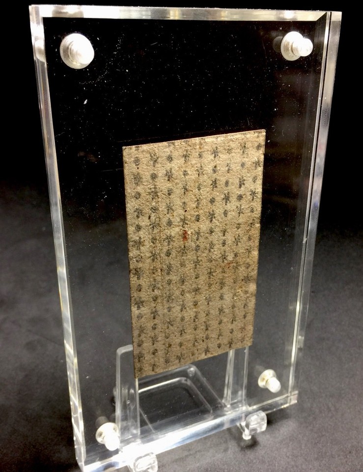 Museum Grade Historic Stencil Painted Antique Playing Cards Woodcut ...