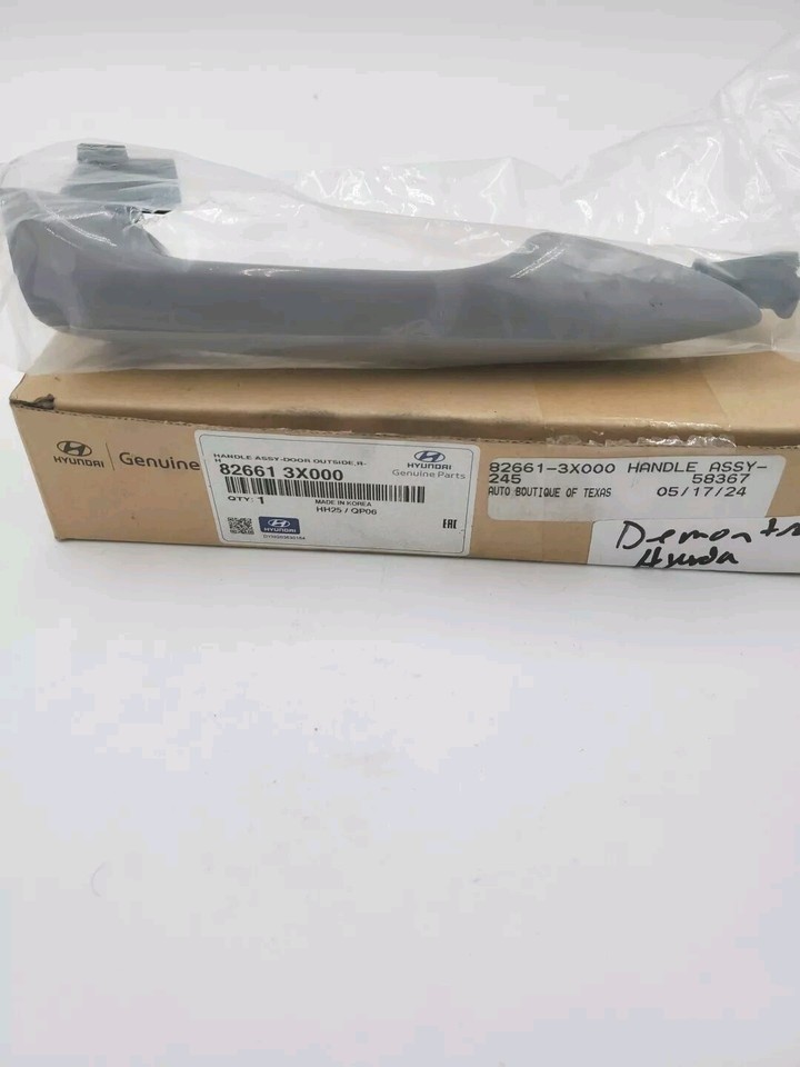 NEW OEM GRAY HANDLE ASSY DR OUTSIDE RIGHT for 11-16 HYUNDAI ELANTRA ...
