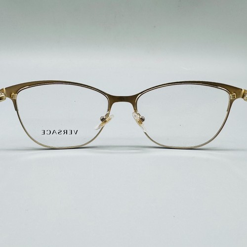 VERSACE VE 1251 / 1252 Woman's Eyeglasses-53-16-140 PALE GOLD !NO CASE ...
