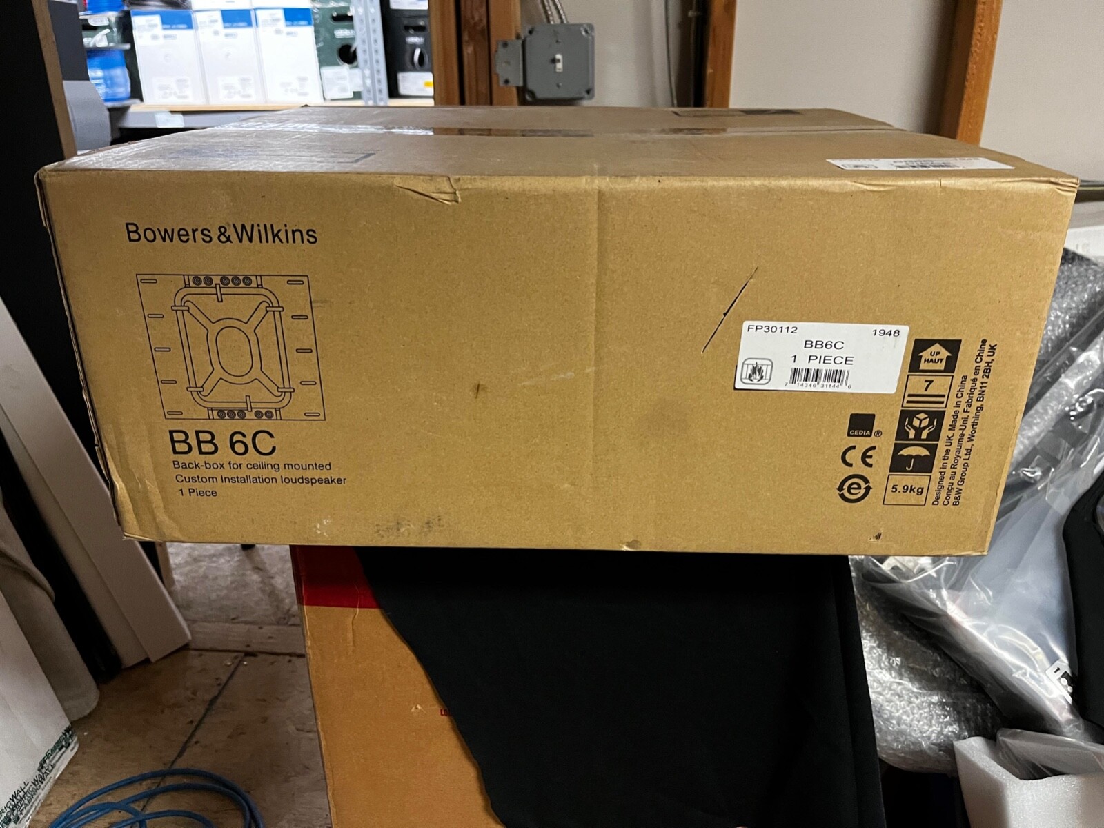 Bowers Wilkins In Ceiling Speaker Back Box Bb6c | Shelly Lighting