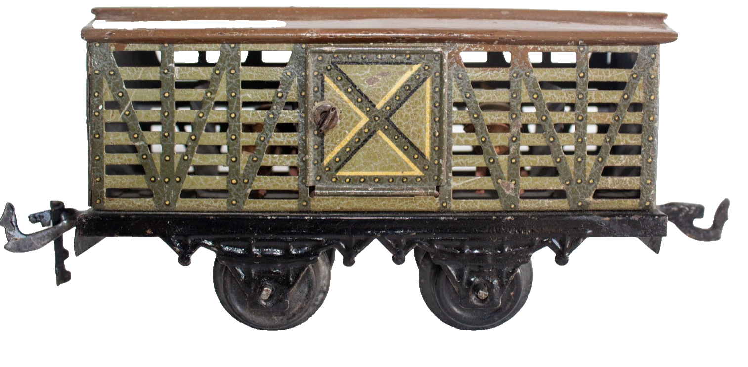 Uncommon Bing 0-gauge "Pork" Tin Lithographed Freight Wagon | eBay
