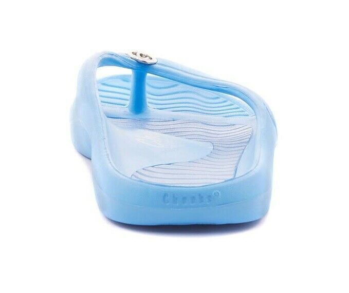 Tony Little CHEEKS Medallion Health Sandals, One Piece Foot Technology ...