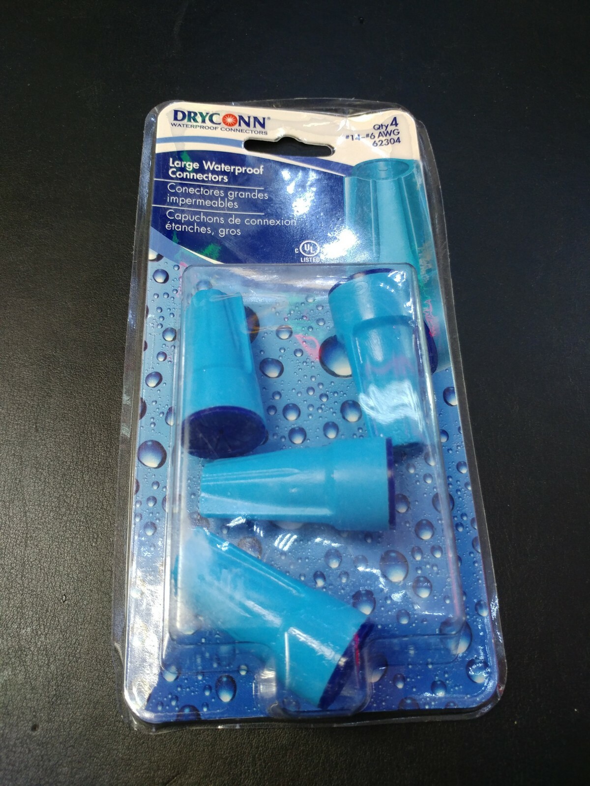DryConn SELECT Aqua/Dark Blue Waterproof Wire Connectors (4-Pack) 3 ...
