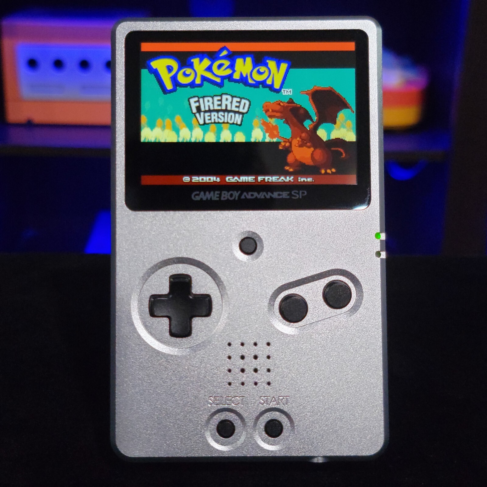 Gameboy Advance GBA SP Unhinged Aluminum IPS UsbC 1700 mAh Battery ...