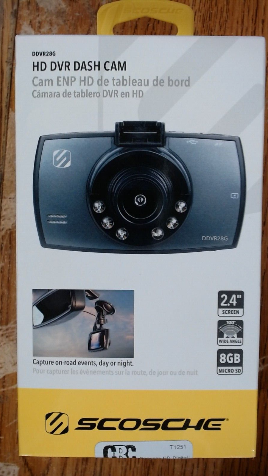 Scosche HD Digital Video Dash Camera DDVR28G | eBay