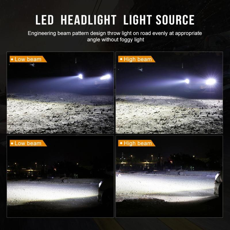 3Set MGT 9005 H11 LED Headlight Bulbs Conversion Kit Hi/Low Fog Bulbs ...