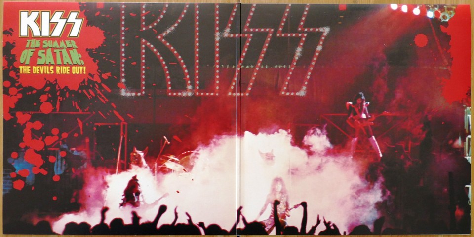 KISS - SUMMER OF SATAN rare 2LP GREEN VINYL, LIVE JERSEY CITY 1976 | eBay