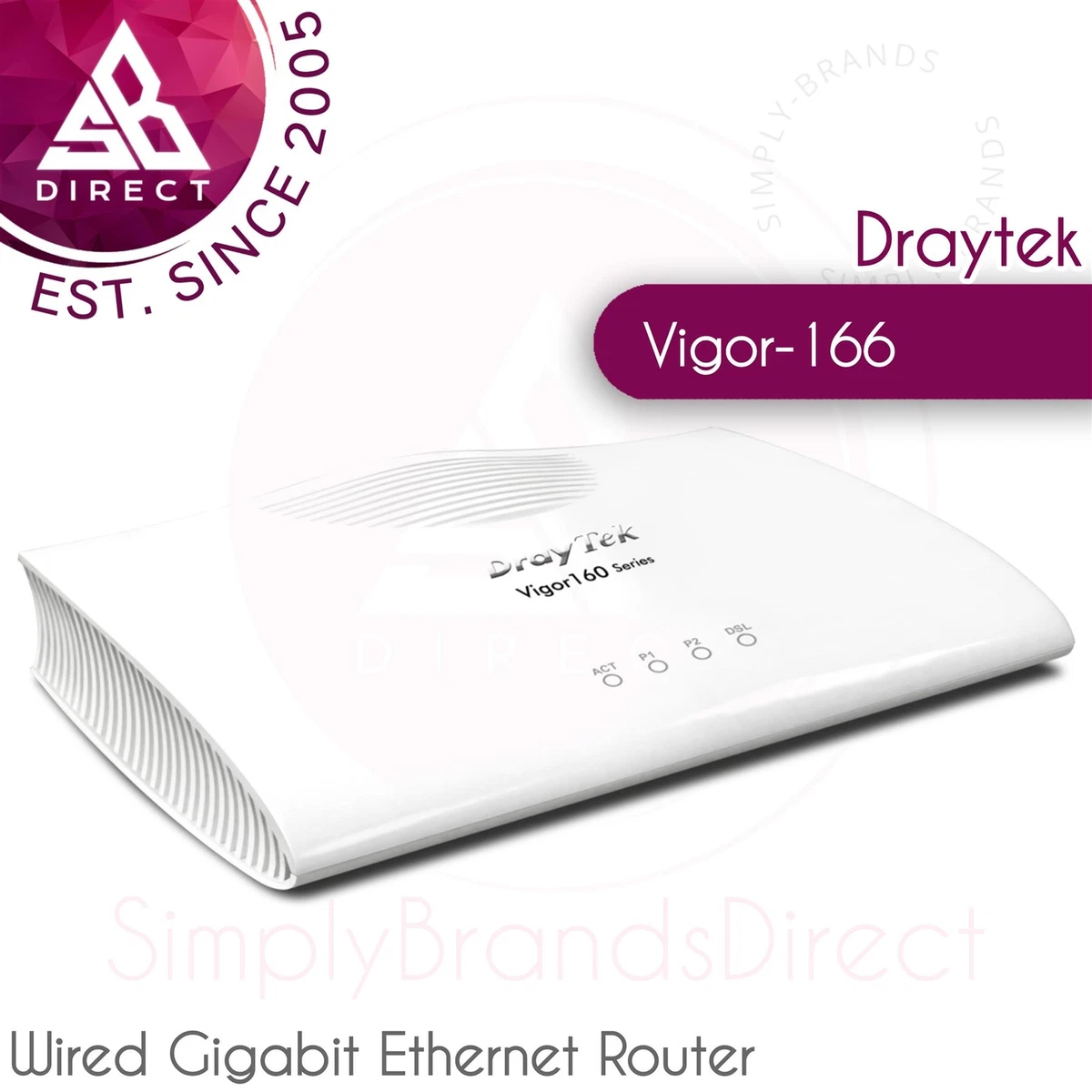 Wall Mount Ethernet Router