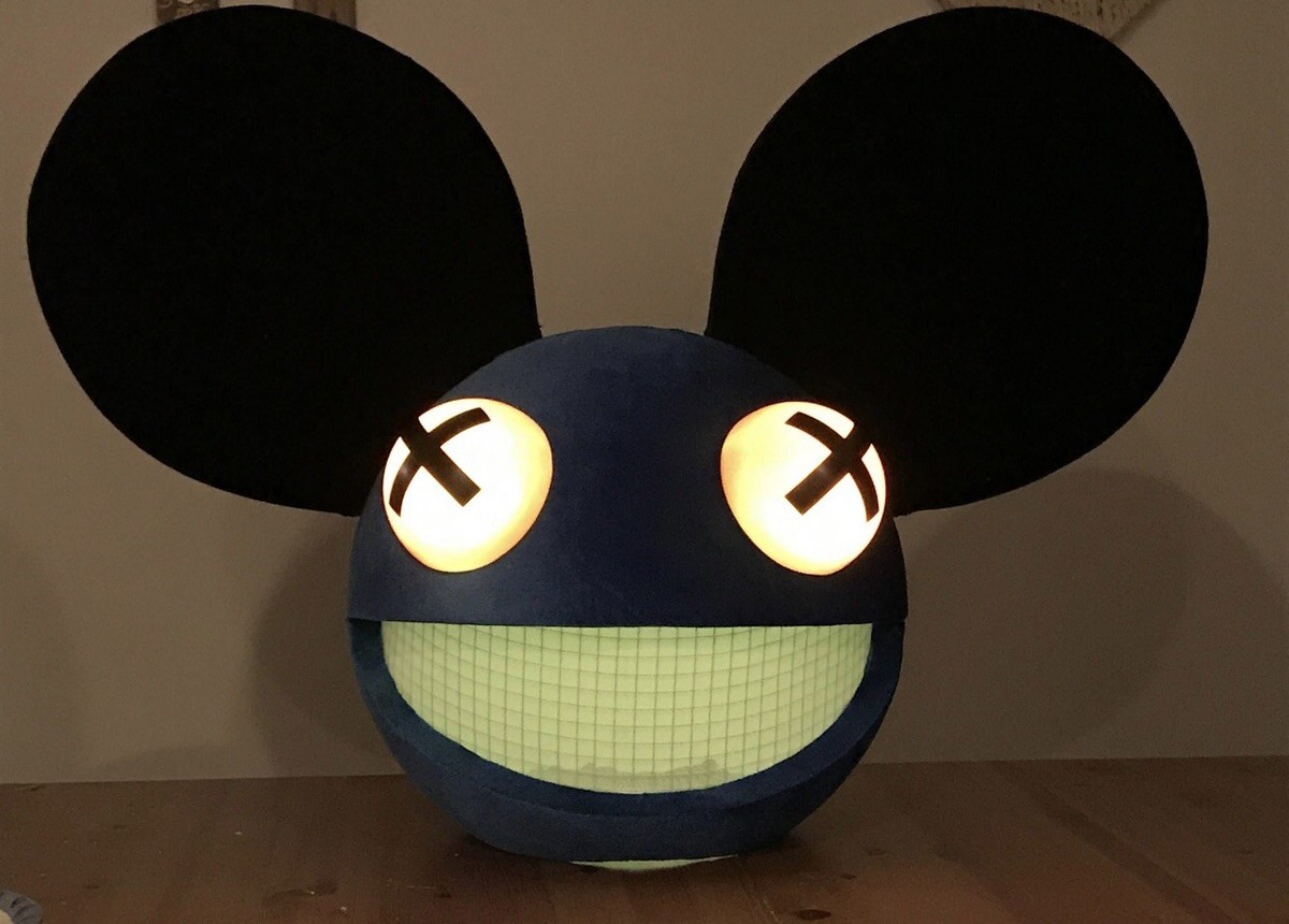 Deadmau5 Head Blue