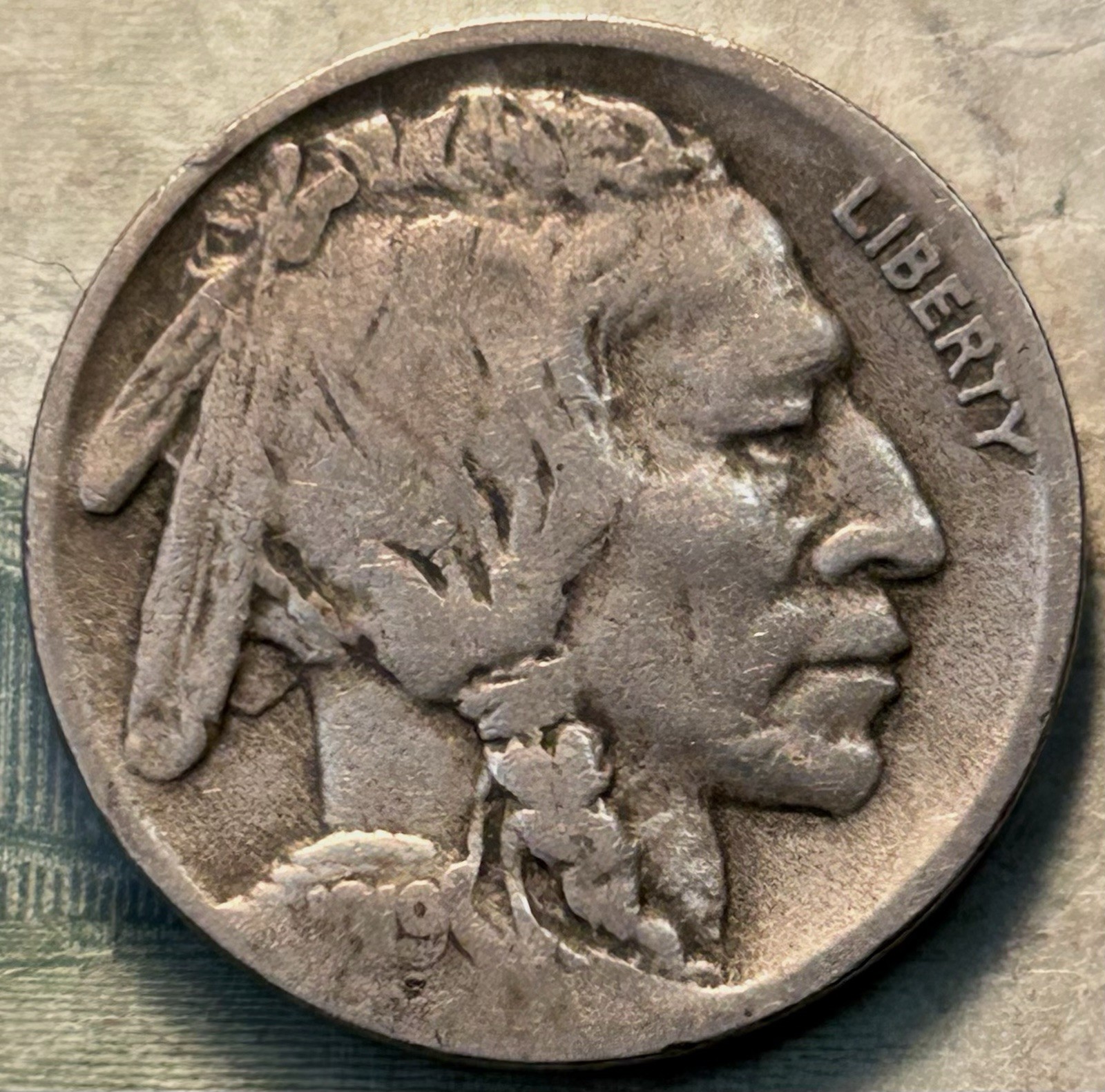 1919-D 5c Buffalo Nickel VF Semi-Key Date US Coin Nice Circ | eBay