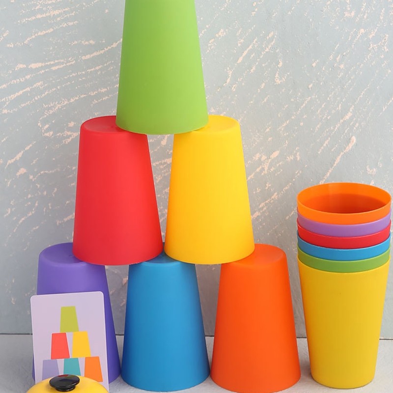 3.94" Speed Cup Educational Toys Sport Stacking Cups Sport Flying ...