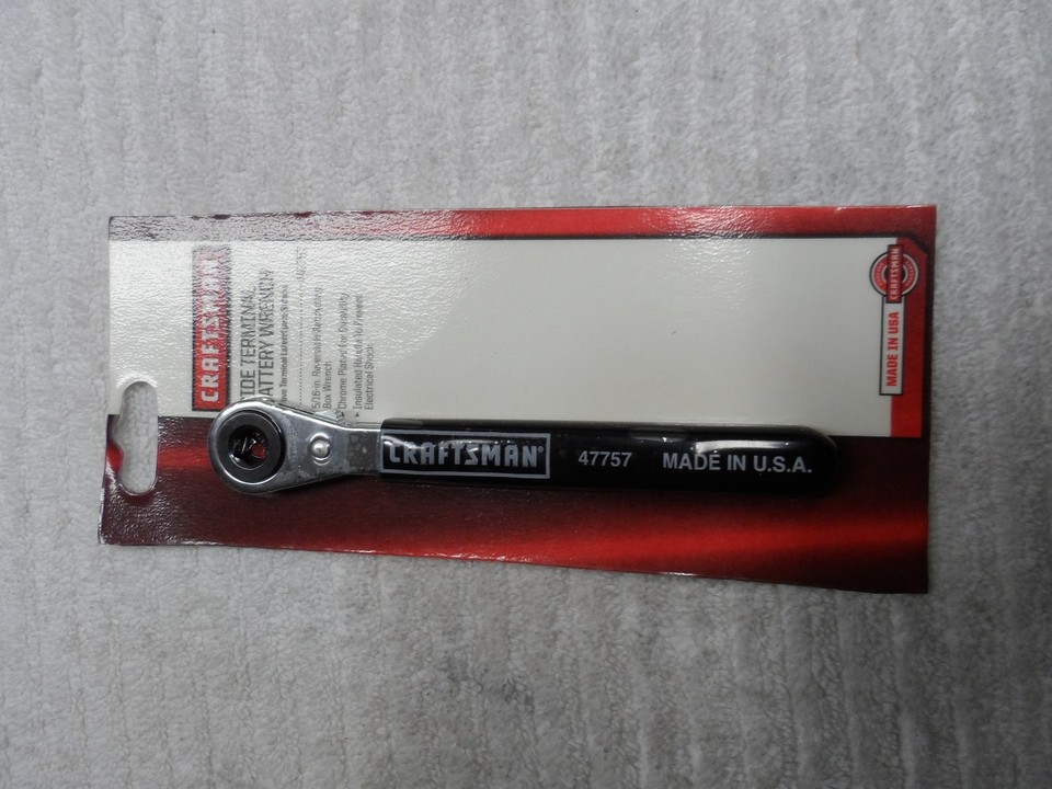Craftsman AUTO 5/16" Terminal Battery Wrench, made in USA - Part ...