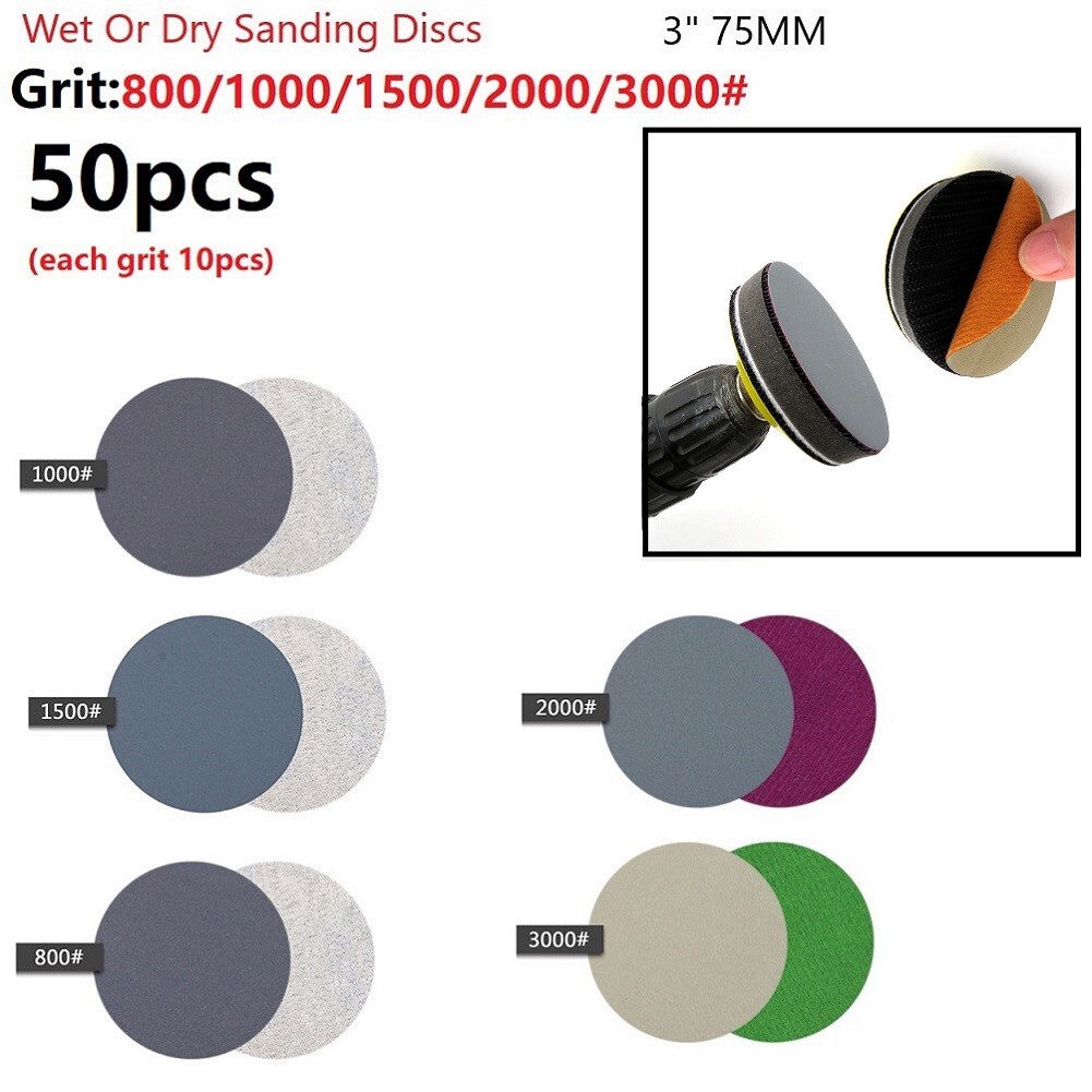 Long lasting 3 Inch Sanding Discs for Automotive and Furniture ...