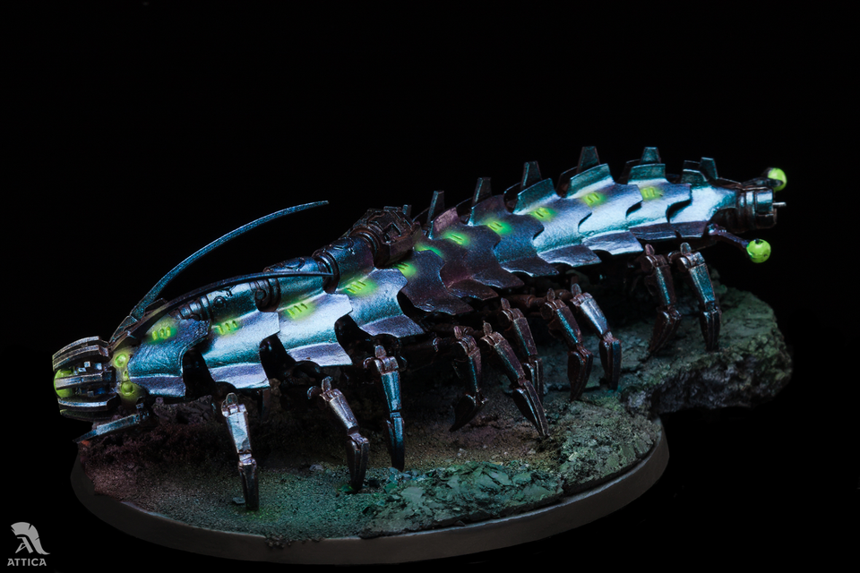 Necron Canoptek Tomb Sentinel painted figure Warhammer 40k Pre-Sale ...