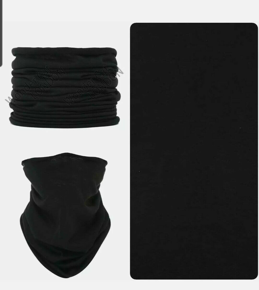 Balaclava Cycling Neck Tube Bandana Scarf Snood Biker Face Mask Warmer ...