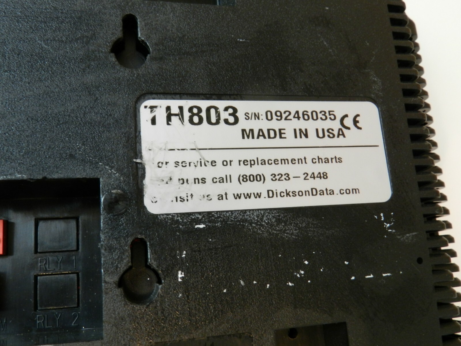 Dickson TH803 Temperature and Humidity Chart Recorder | eBay