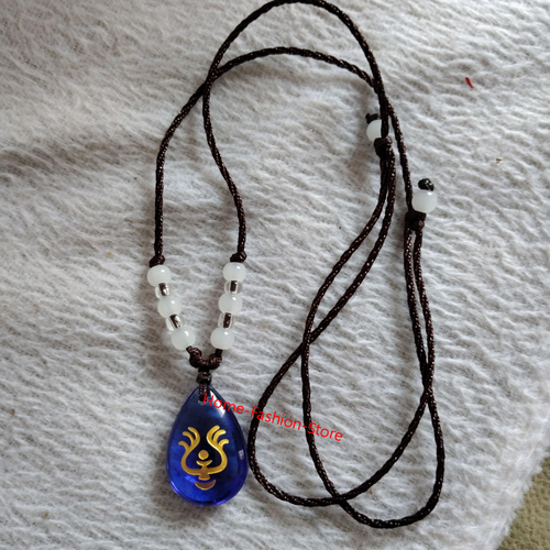Anime Laputa Castle in the Sky Sheeta Necklace Cosplay Pilot Stone Rock ...
