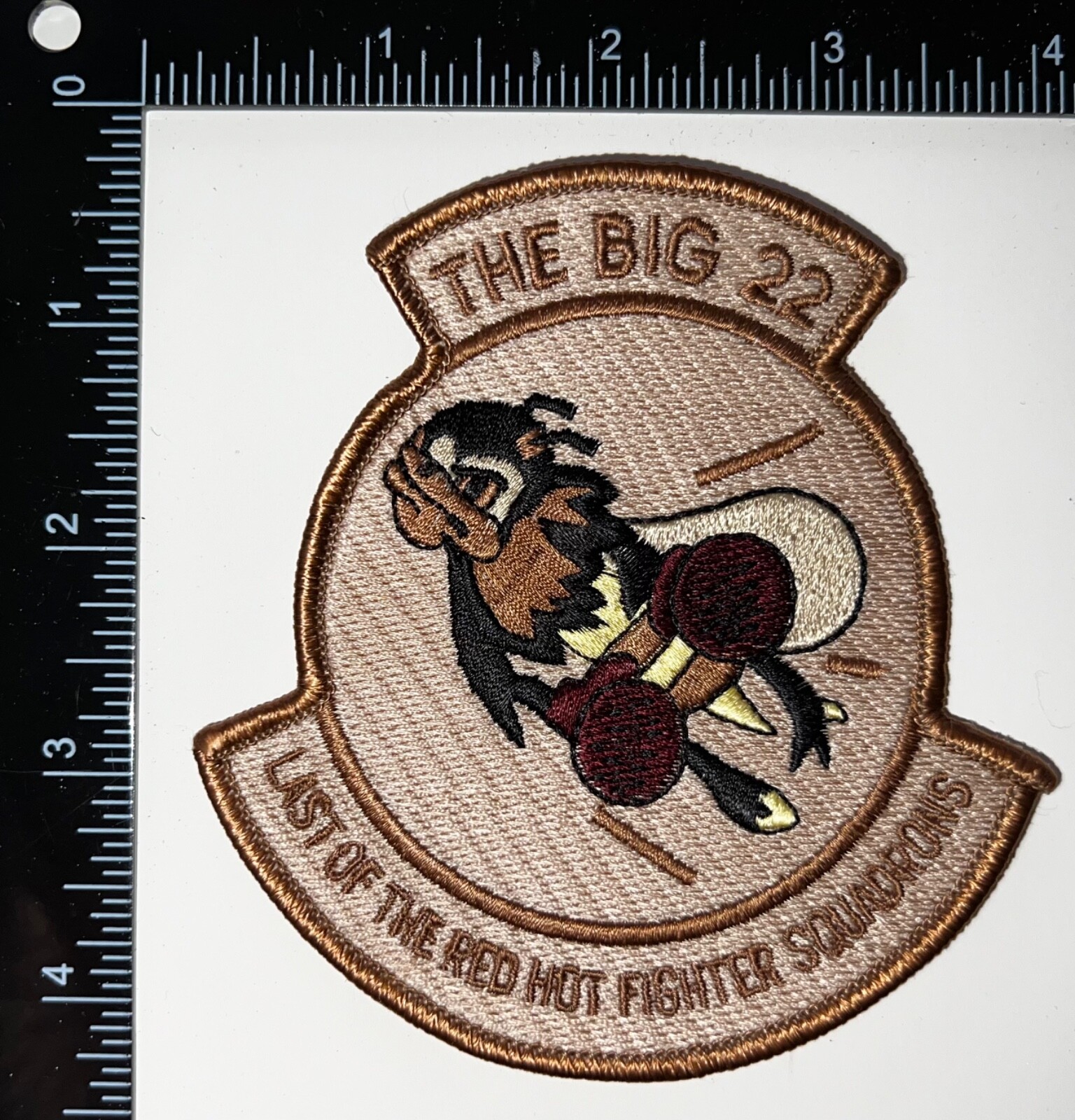 OIF OEF USAF 22nd Fighter Squadron Stingers Desert Last of the Red Hot Patch | eBay