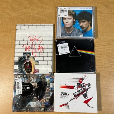 Pink Floyd CD & DVD Set + JONES HOWARD & Daryl Hall & John Oates lot | eBay