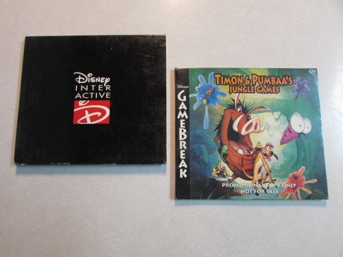 DISNEY'S GAMEBREAK TIMON & PUMBAA'S JUNGLE GAMES INTERACTIVE SEALED ...