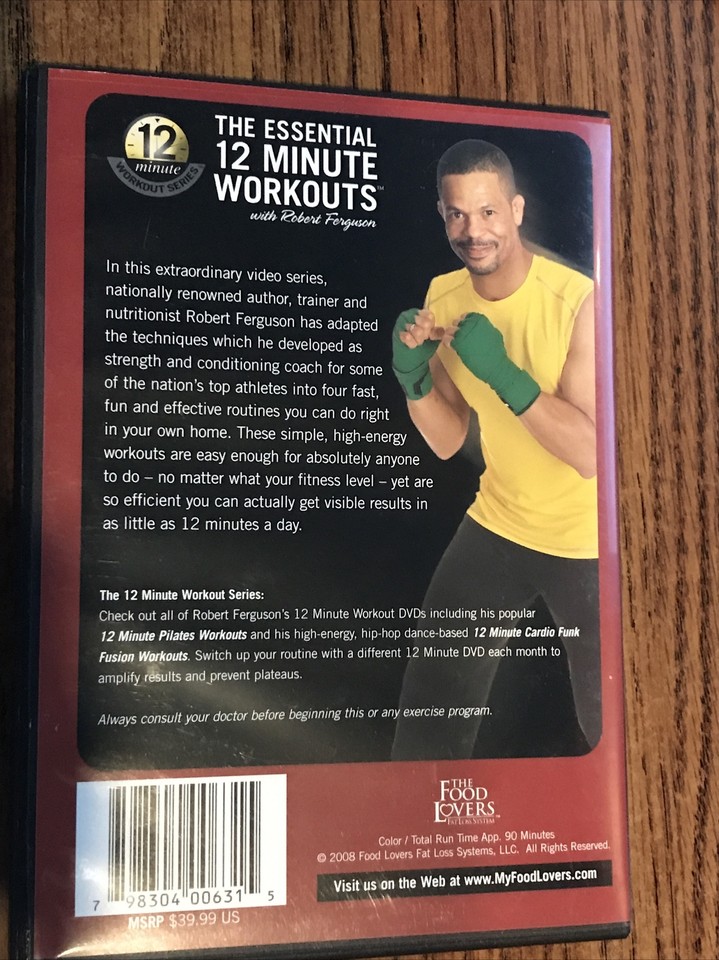 The Essential 12 Minute Workouts with Robert Ferguson (DVD 2011 ...