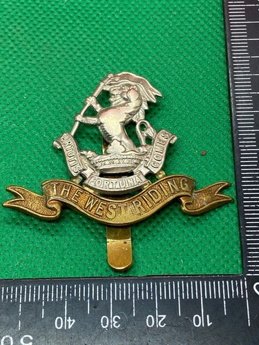 Original WW1 / WW2 British Army - The West Riding Cap Badge | eBay.de