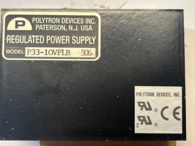 Polytron Devices P33-10VPLB Regulated 15 VDC Power Supply, NOS | eBay