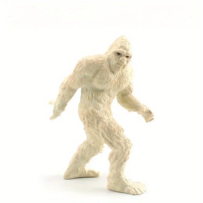 Bigfoot Action Figure Collectible Statue - Decor Figurine - White | eBay