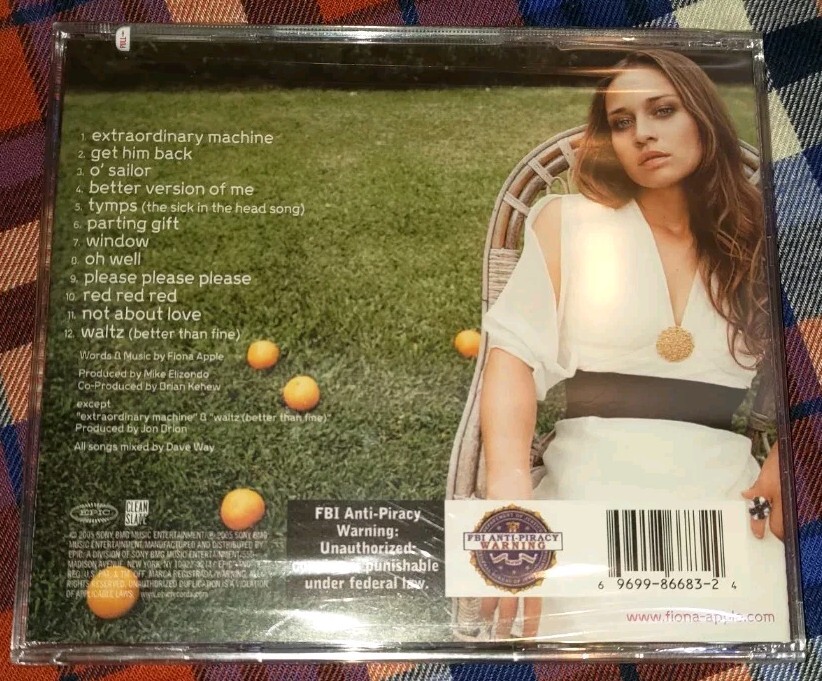 Fiona Apple Extraordinary Machine Jon Brion Version There Is Yet