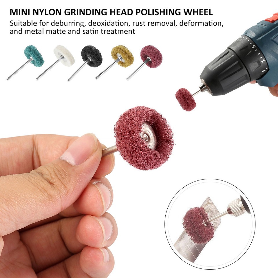 50x 1'' Nylon Polishing Wheel Set Kits Rotary Tool Abrasive Accessories Dremel-≖ | eBay Australia