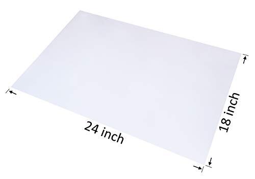 100 CT 18x24 inches 1.1 Mil Clear Plastic Flat Open Poly Bags Great for ...