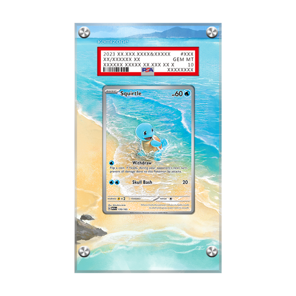9 X 151 starters bundle - Pokémon PSA Extended Artwork Protective Card ...