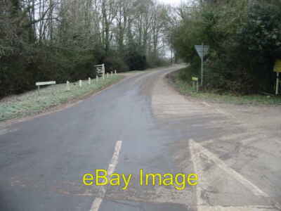 Photo 6x4 Crossing Lane from junction with Oaksey Road Upper Minety ...