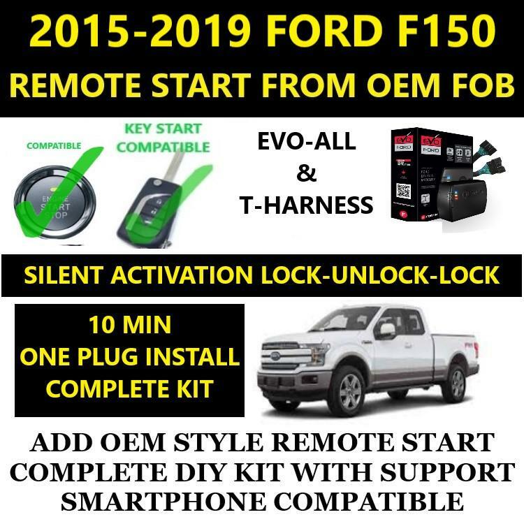 ENABLE FACTORY OEM REMOTE START BUILT INTO BCM 2018 FORD F150 PLUG ...