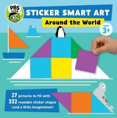 Sticker Smart Art: Around the World (Tascabile) PBS Kids | eBay